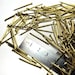 Solid Brass Nails #18 X 5/32" - 1" (1.2 X 4-25mm) Round Head, Golden ...