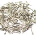 500pcs #17x1-1/4" 1,4x30mm Escutcheon Pins Nails, Nickel Plated, Silver ...