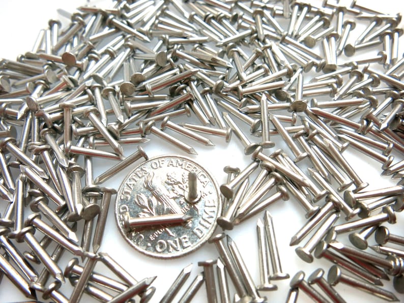 Stainless Steel 3/8 X G15 1.4x 10mm Panel Pins Nails - Etsy