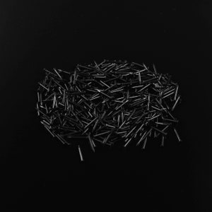 1000pcs BLACK Nails #18 X 1/2"- 3/4" (1,2x13-25mm) Escutcheon Pins ...