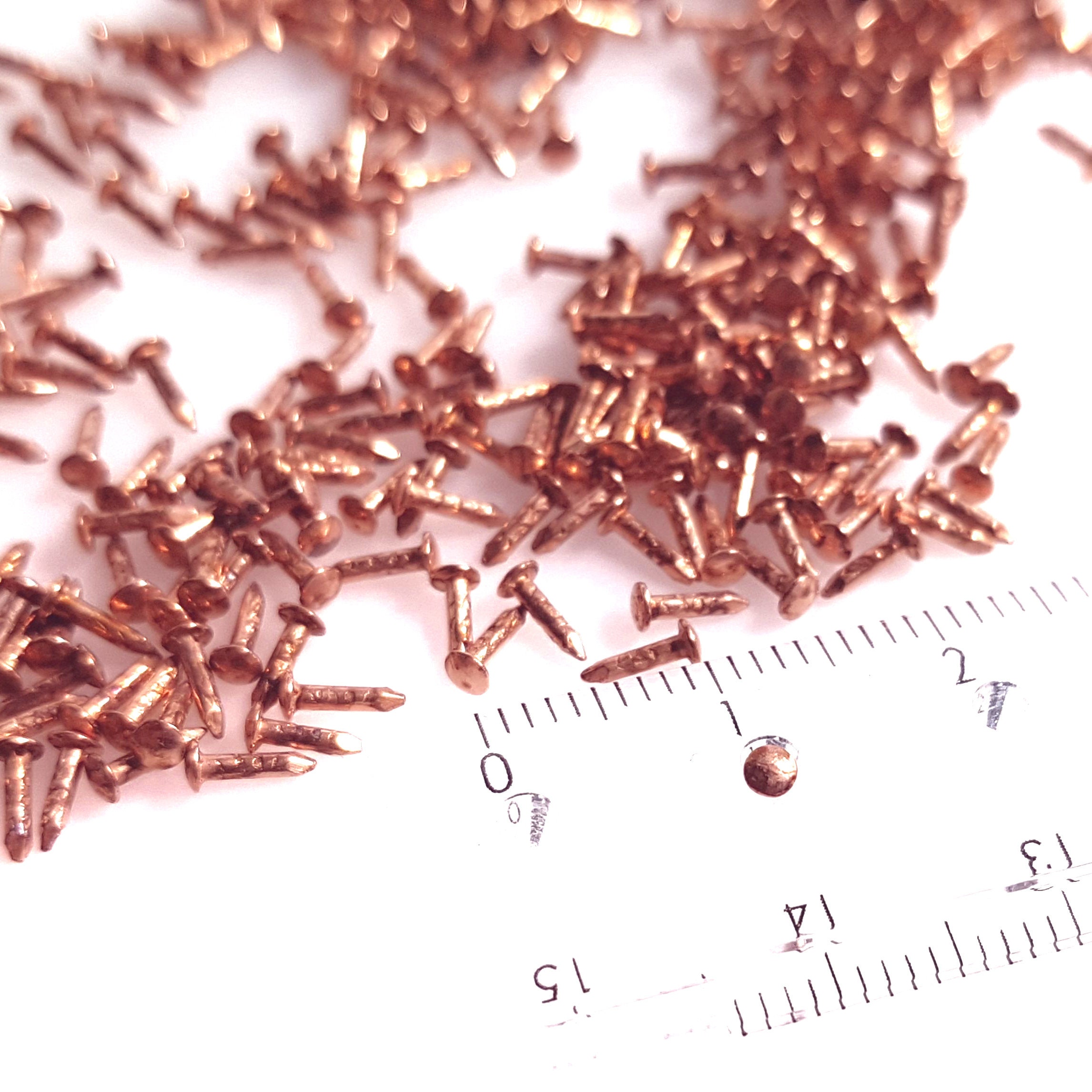 300pcs 5mm 0.2 7/32 Long Copper Plated Pink - Etsy