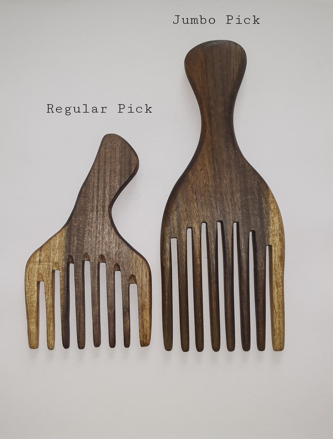 Afro Pick Comb Wood Comb Widetooth Comb, Afro Comb,curly Hair Comb ...