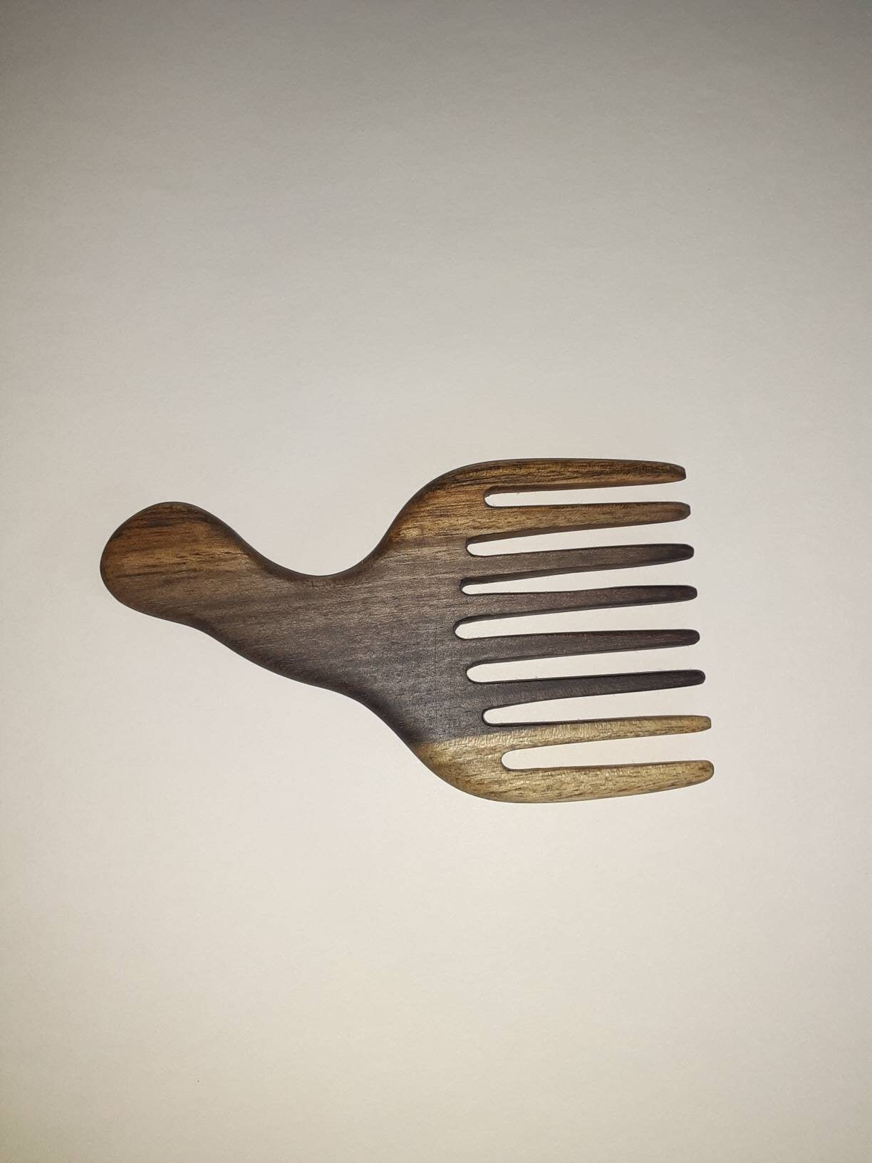 Afro Pick Comb Wood Comb Widetooth Comb | Etsy