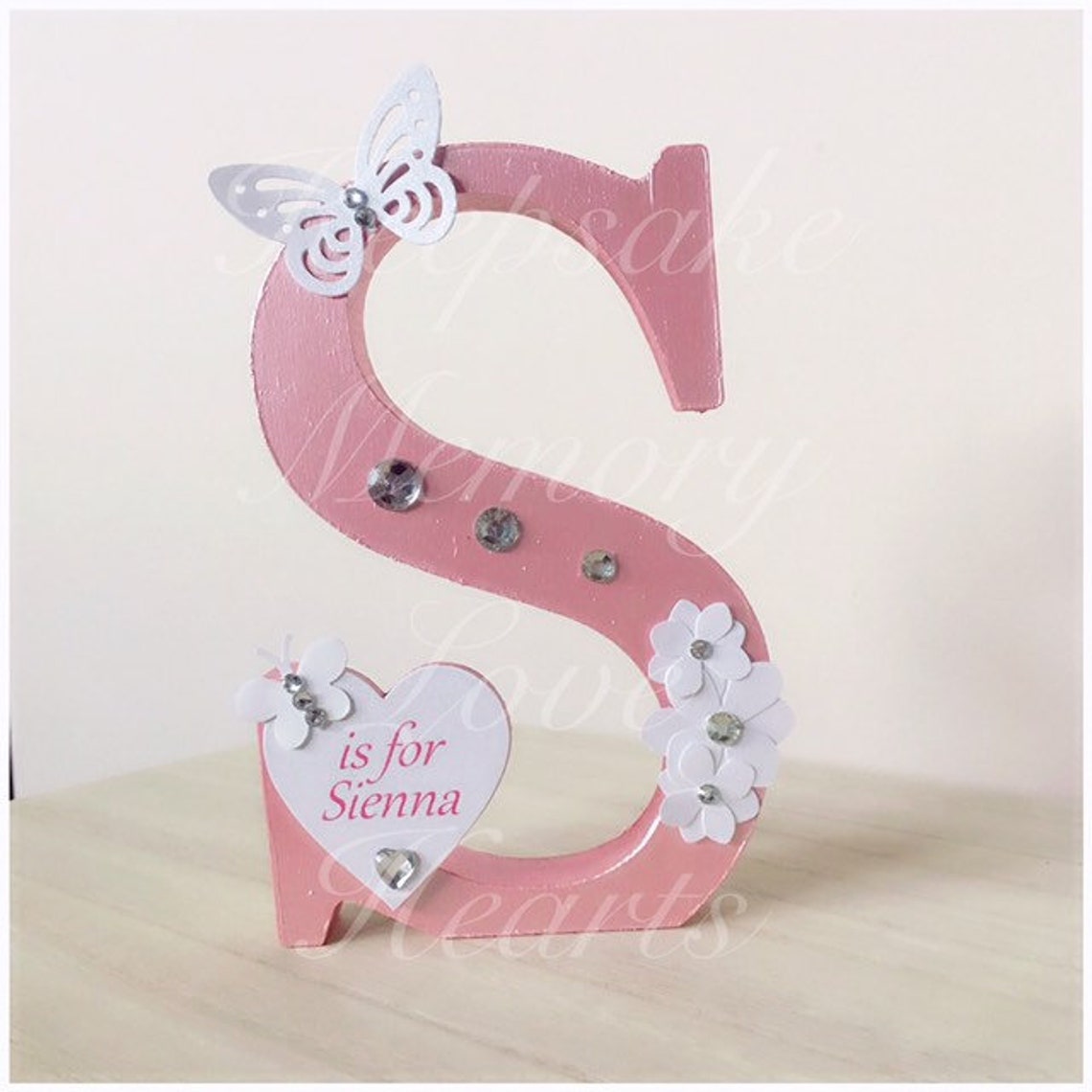 Personalised Free Standing 15cm Letter - Etsy