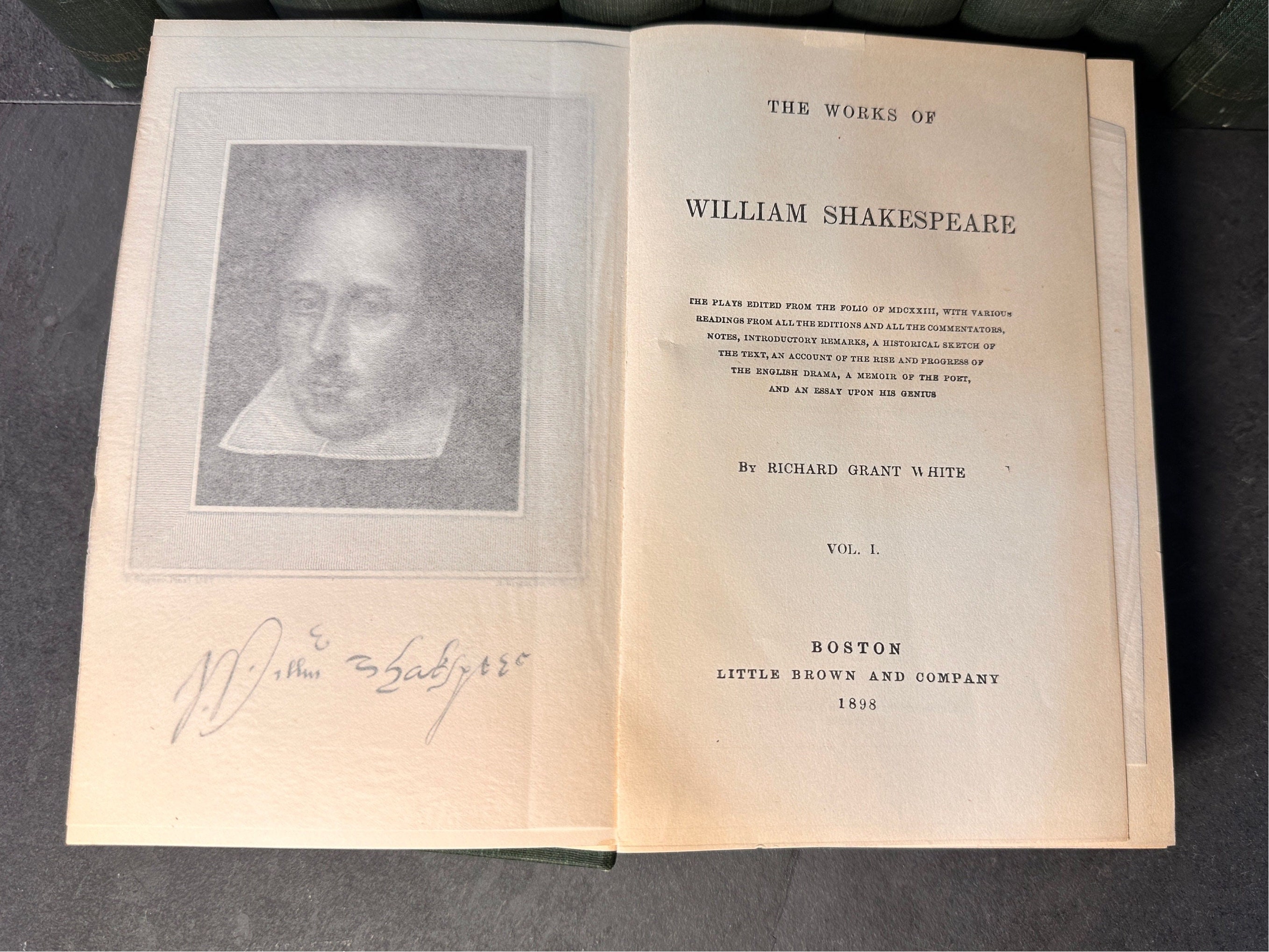 Rare - the Works of William Shakespeare Complete Set (12 Volumes) - Etsy