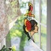 Girl in Dagger Stained Glass Pattern (for Hobby Use) - Etsy