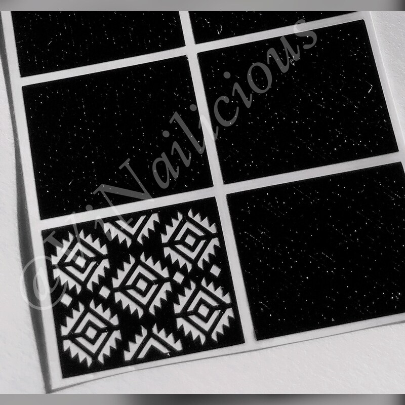 Southwestern Stencil - Etsy