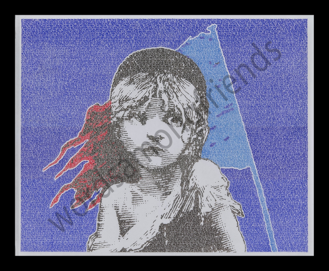 Les Misérables Word Art Print - Etsy