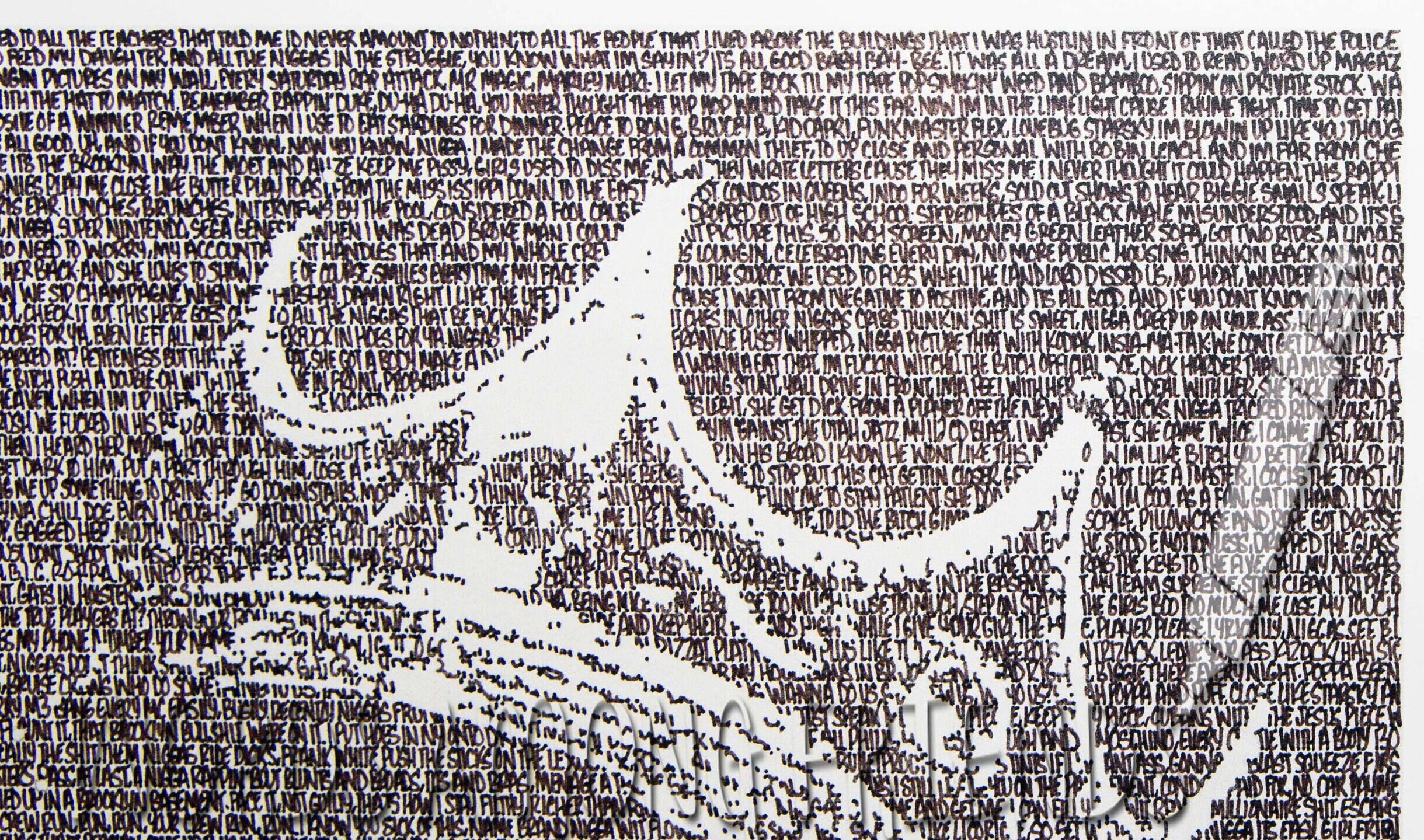 The Notorious B.I.G. Word Art Print - Etsy