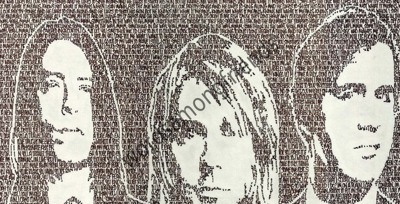 Nirvana Word Art Print - Etsy