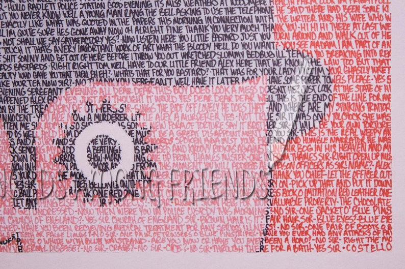 A Clockwork Orange Word Art Print - Etsy