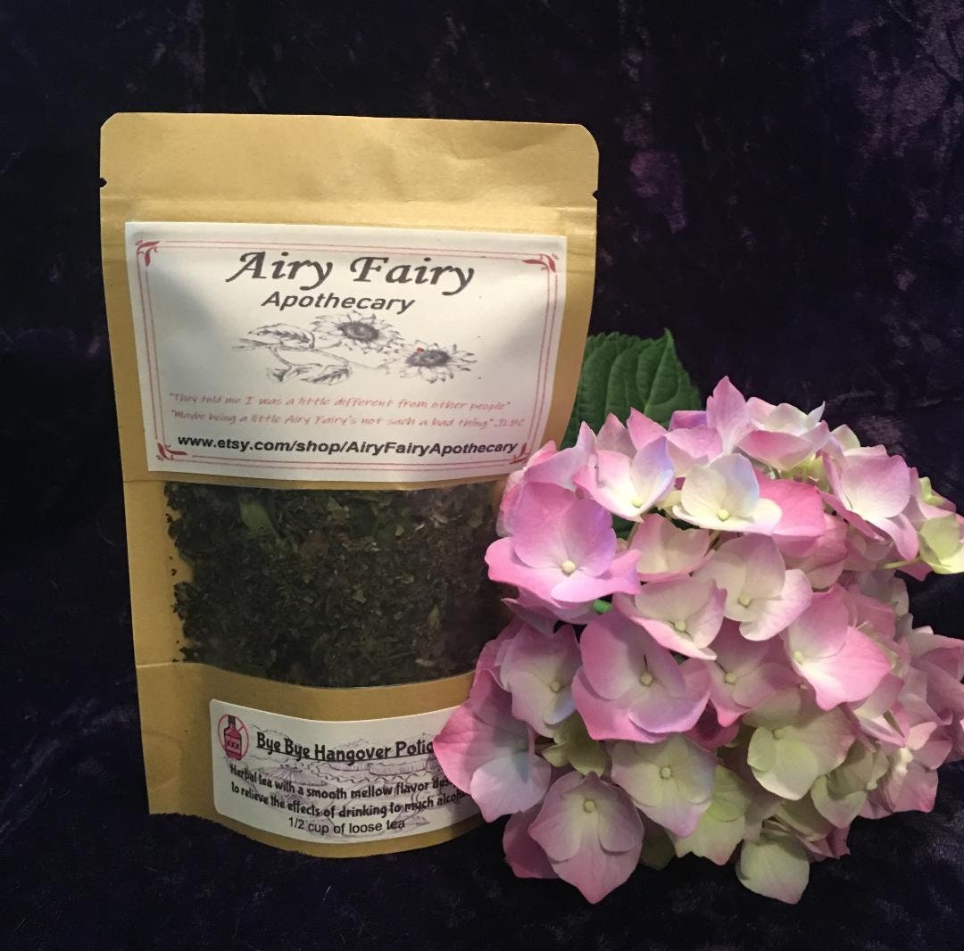 Bye Bye Hangover Tea, Alcohol Tea, Hangover - Etsy