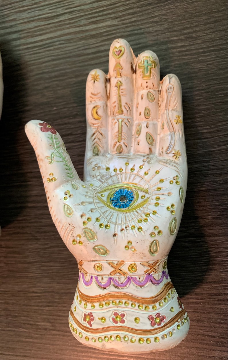 Hamsa Hand Hand of God Fatima Hand Eye of Protection Evil - Etsy