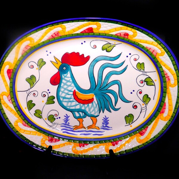 Mosaic Rooster - Etsy