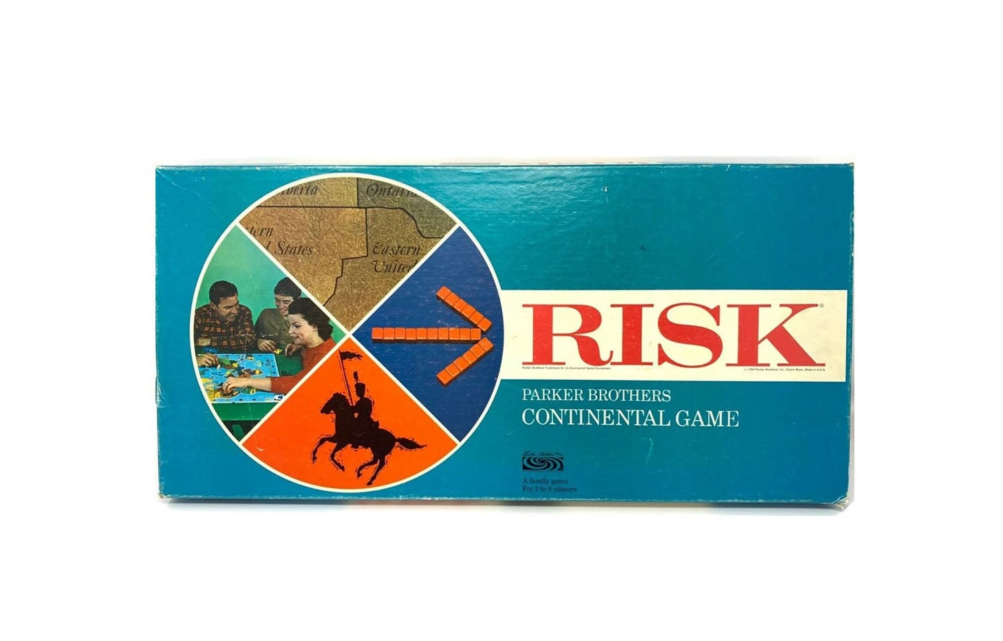 Risk board game published 1968 Parker Brothers. Complete with original ...