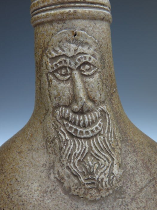 Antique (c.17th century) Medieval stoneware Beardman/Bartmann ...