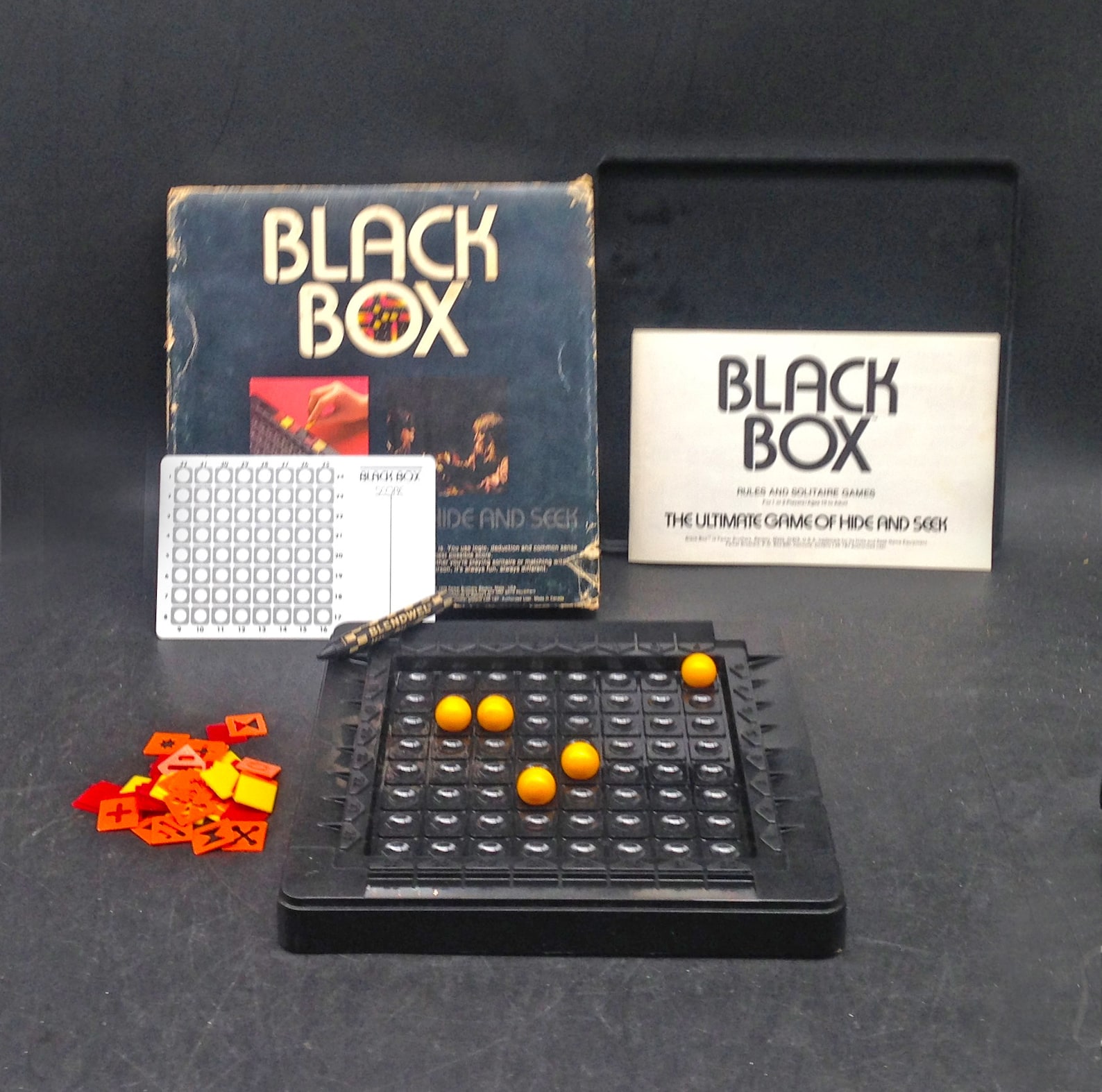 Black Box 1978 Puzzle-solving Board Game. Parker Brothers. - Etsy Canada