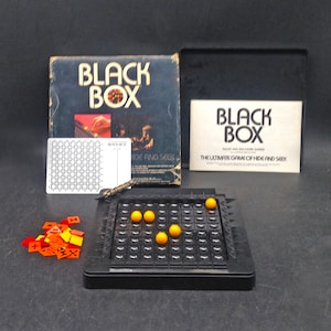 Black Box 1978 Puzzle-solving Board Game. Parker Brothers. Complete ...