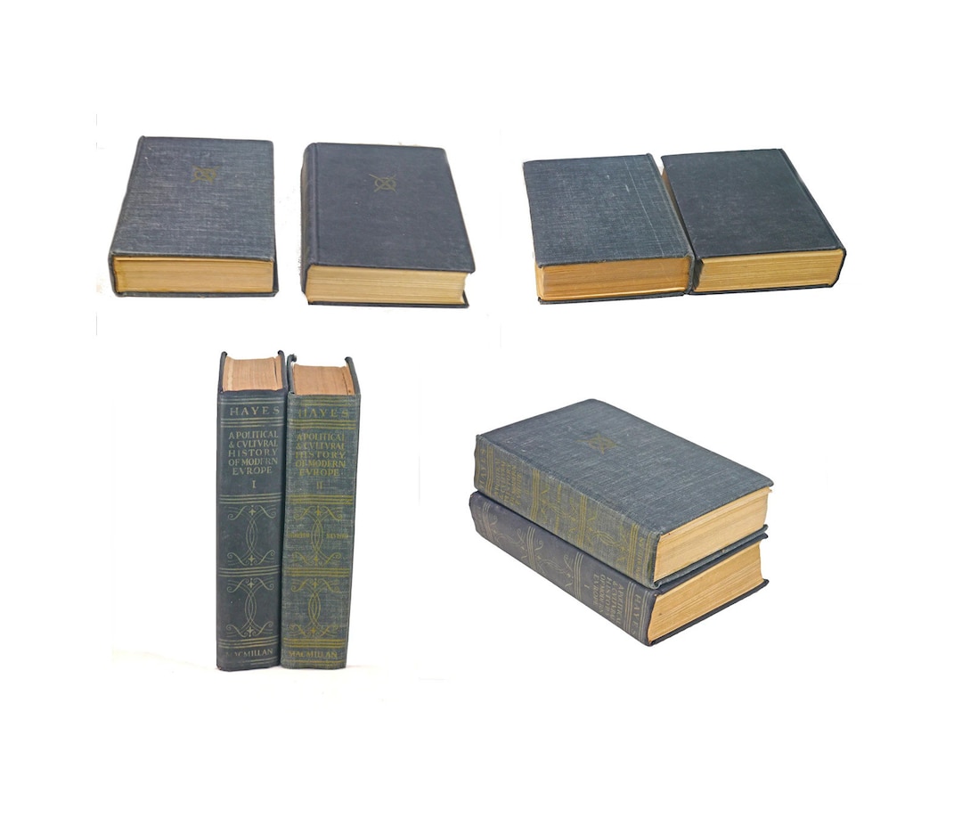 Pair of MCM History Books: Political & Cultural History Modern Europe ...