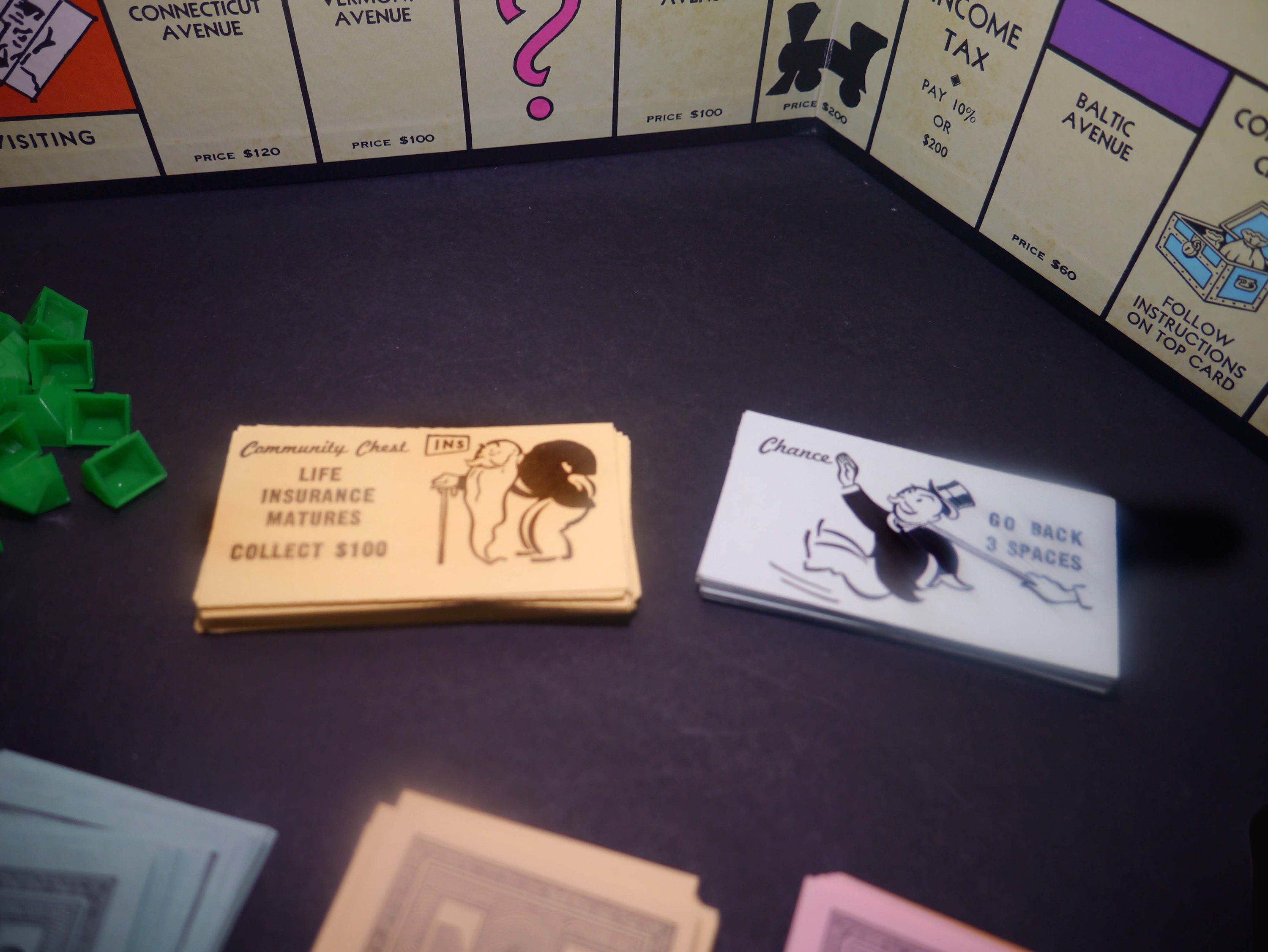 Monopoly board game published by Parker Brothers. Complete. Metal ...