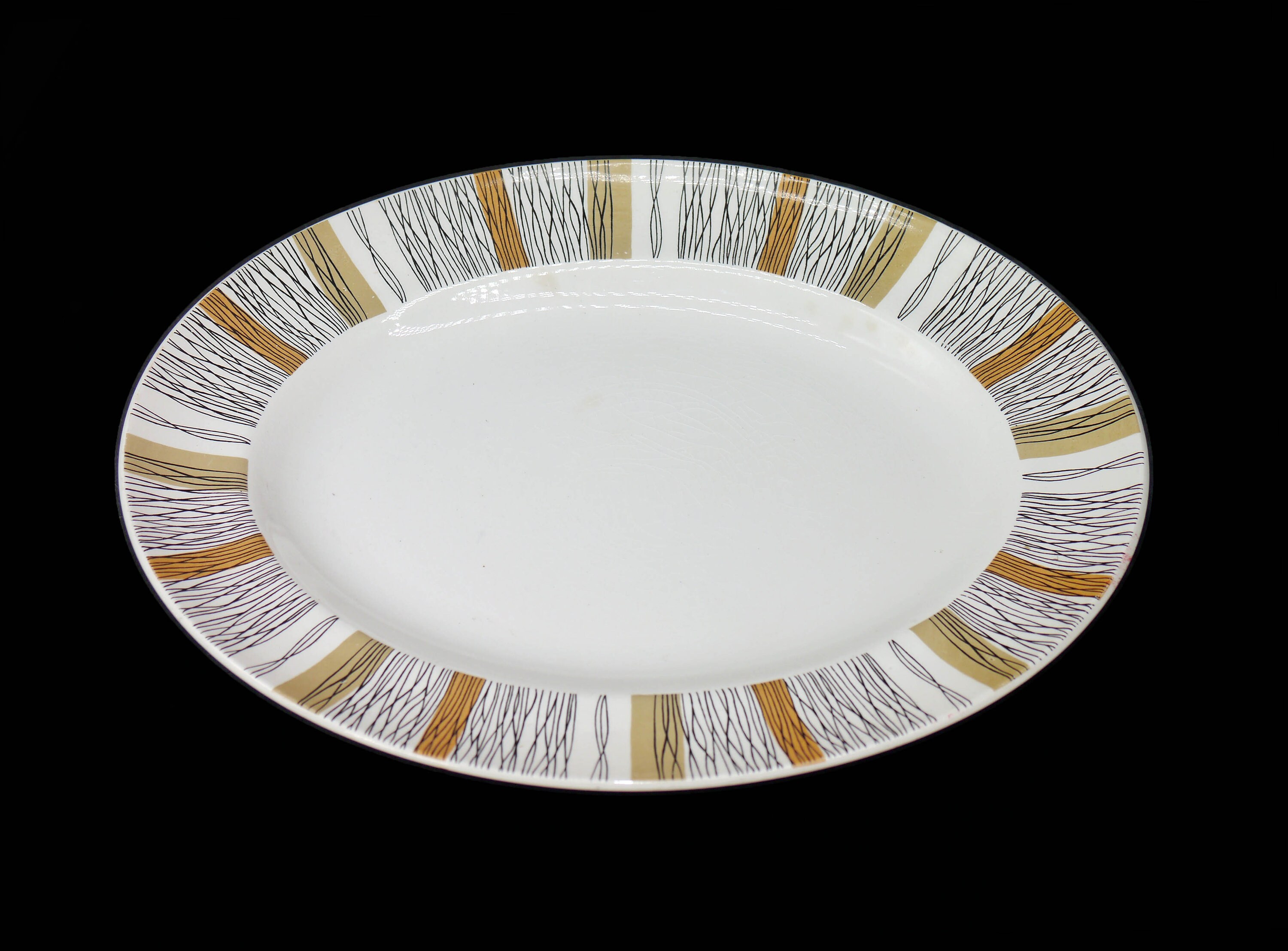Midwinter Sienna oval platter made in England.