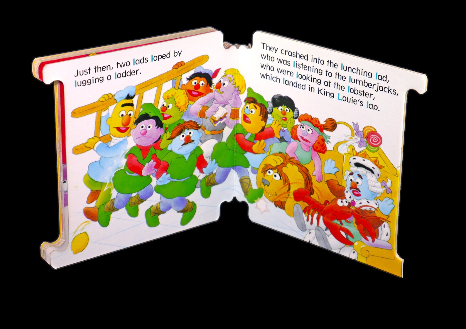 Sesame Street Letter L: the Princess Who Wouldn't Laugh - Etsy Canada