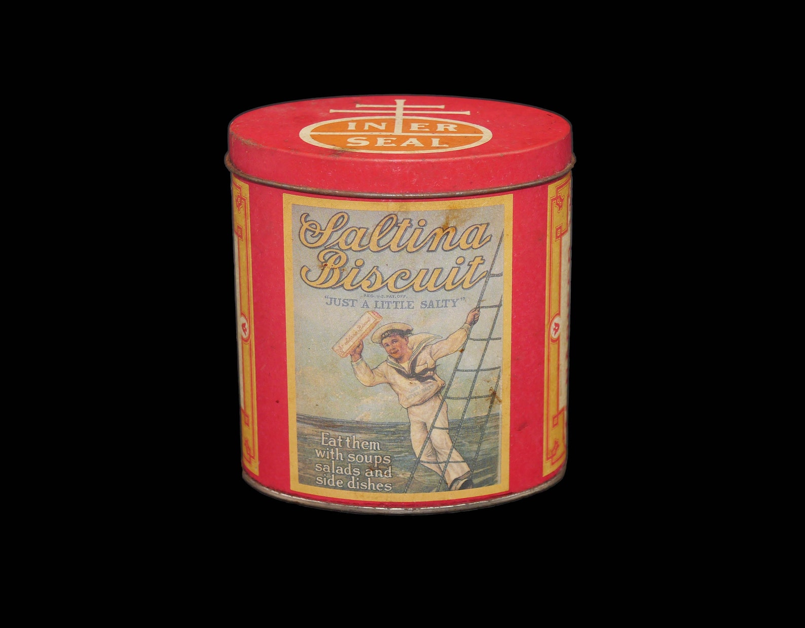 Nabisco Saltina Biscuits Sailor Boy just a Little - Etsy