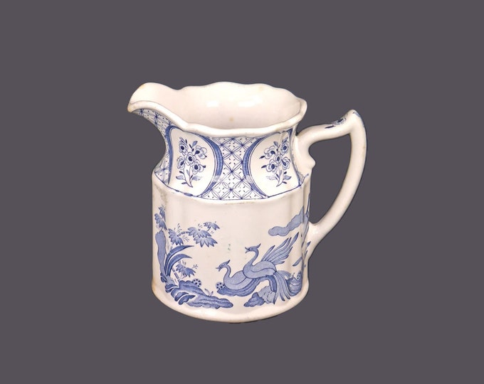 Antique Victorian Furnivals Old Chelsea 647812 Blue-and-white Pitcher ...