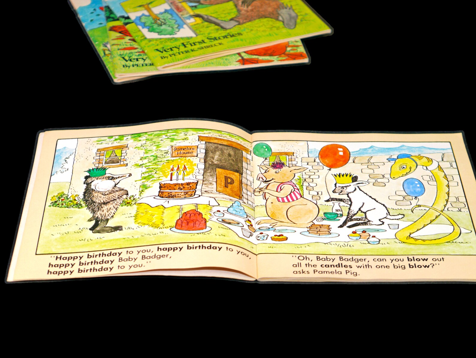 Four Volumes of Acorn Magic Readers Children's Very First Stories Books ...