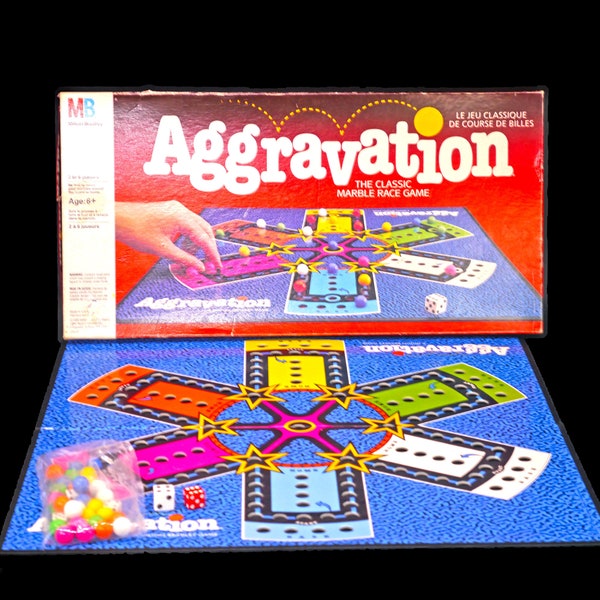 Aggravation Board Game - Etsy Canada