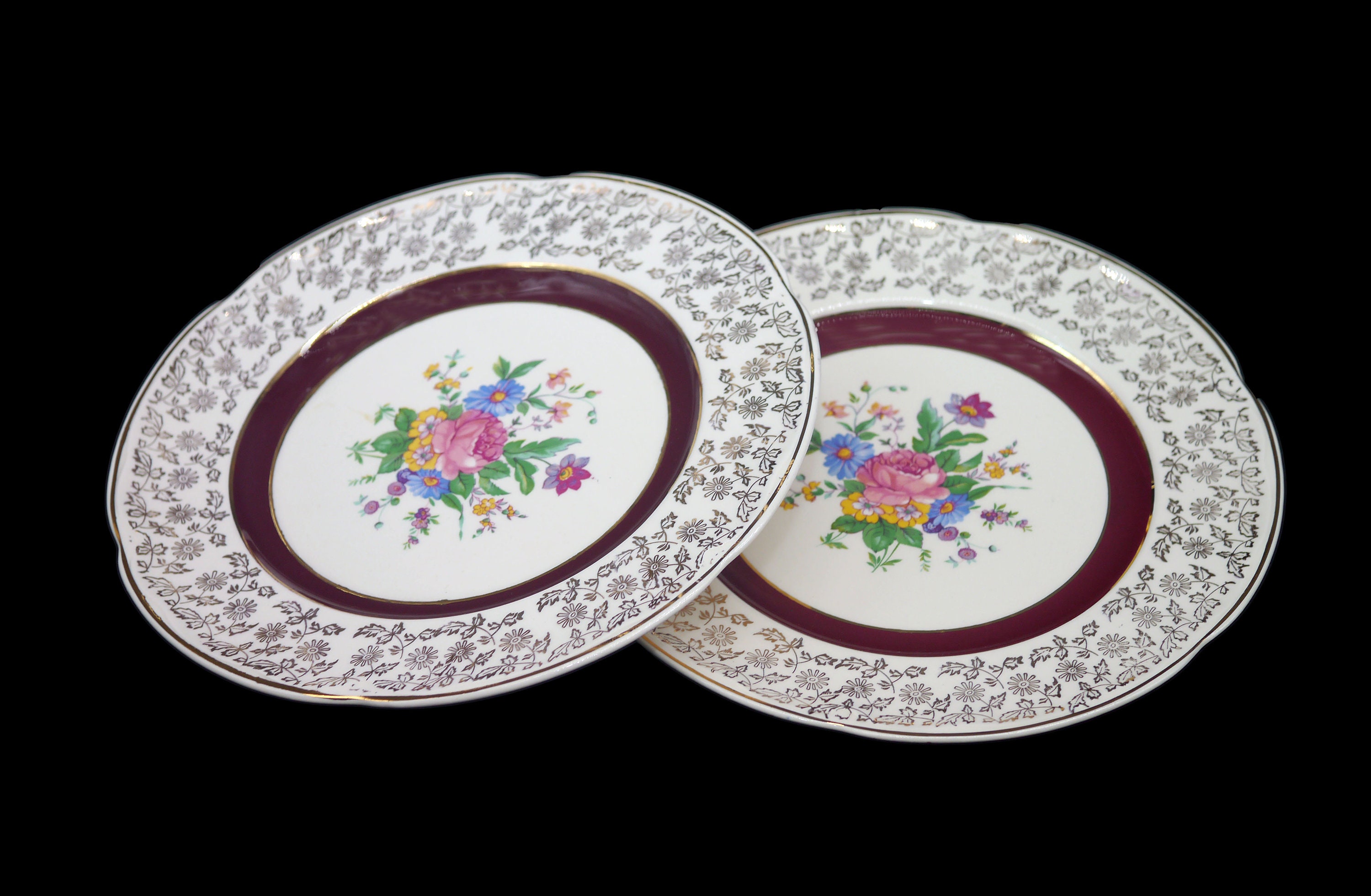 British Empire Ware Charmian salad or side plate. Sold individually.