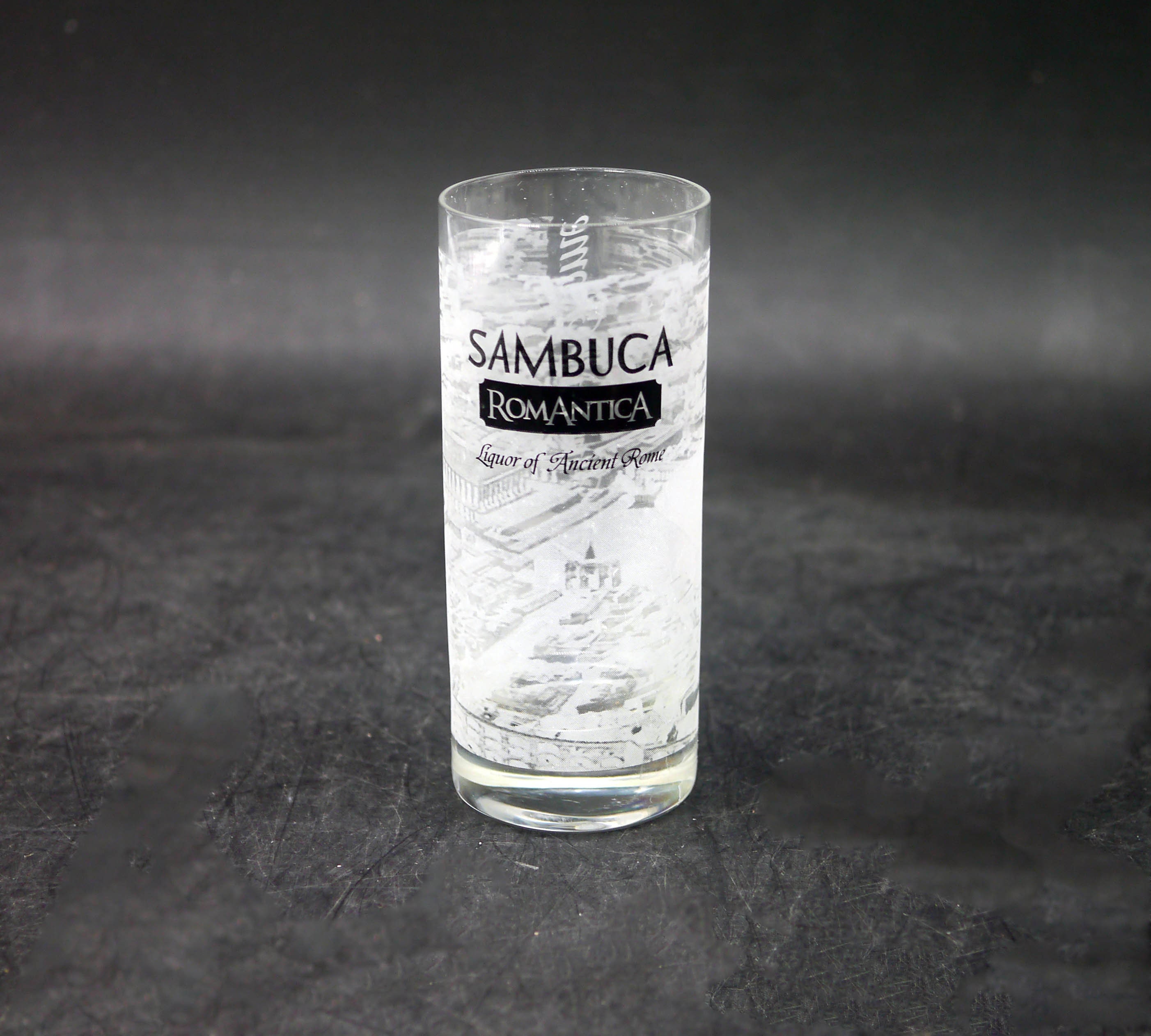 Sambuca Romantica Molinari The Liquor of Ancient Rome etched-glass ...