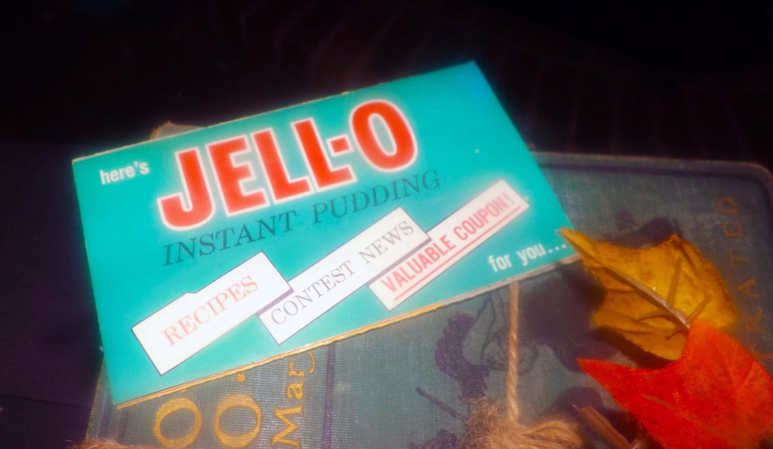 Vintage (1970s) Jello | Jell-O Instant Pudding Win a Trip contest fold ...