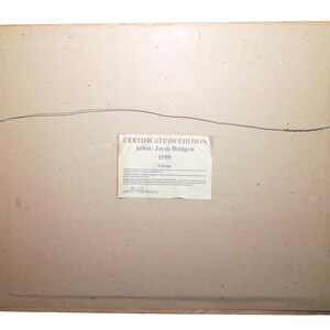 Vintage Joyce Bridgett Bunnies in Woodland Signed, Numbered, Framed ...