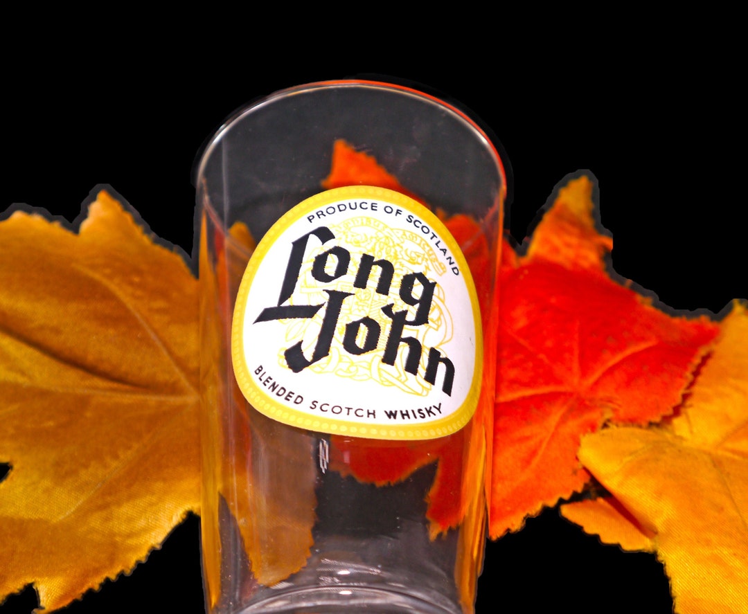 Long John Scotch Whisky Small Tumbler Glass. Etched-glass - Etsy Canada