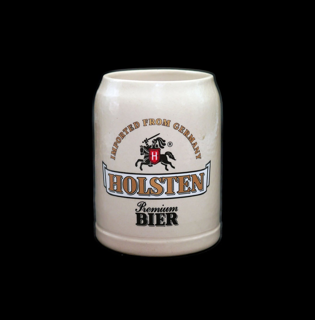 Holsten Premium Bier Henninger Beer 0.5L glazed salt ware - Etsy 日本