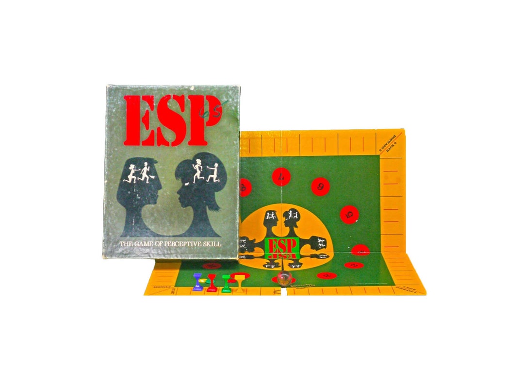 Vintage ESP Game of Perceptive Skill. Dynamic Design Industries 1972 ...