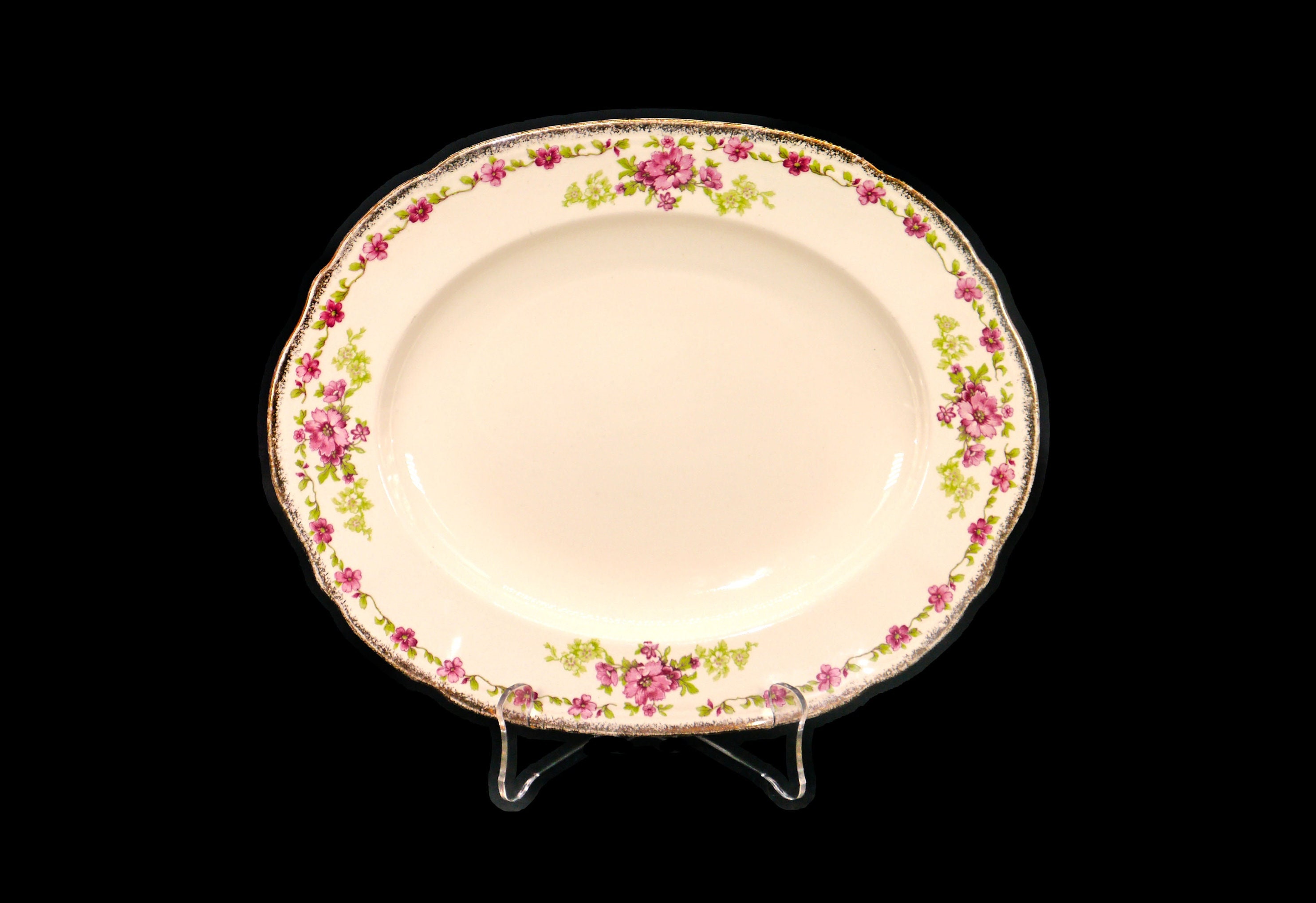 Alfred Meakin Rosecliffe oval platter. Royal Marigold ironstone made in ...