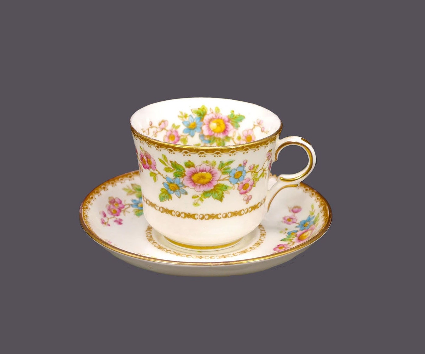 Sutherland Bone China 2546 cup and saucer set made in England.