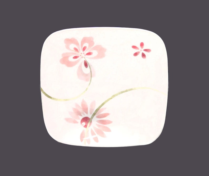 Vintage Corelle Pretty Pink Square Dinner Plate Made in USA. - Etsy Canada