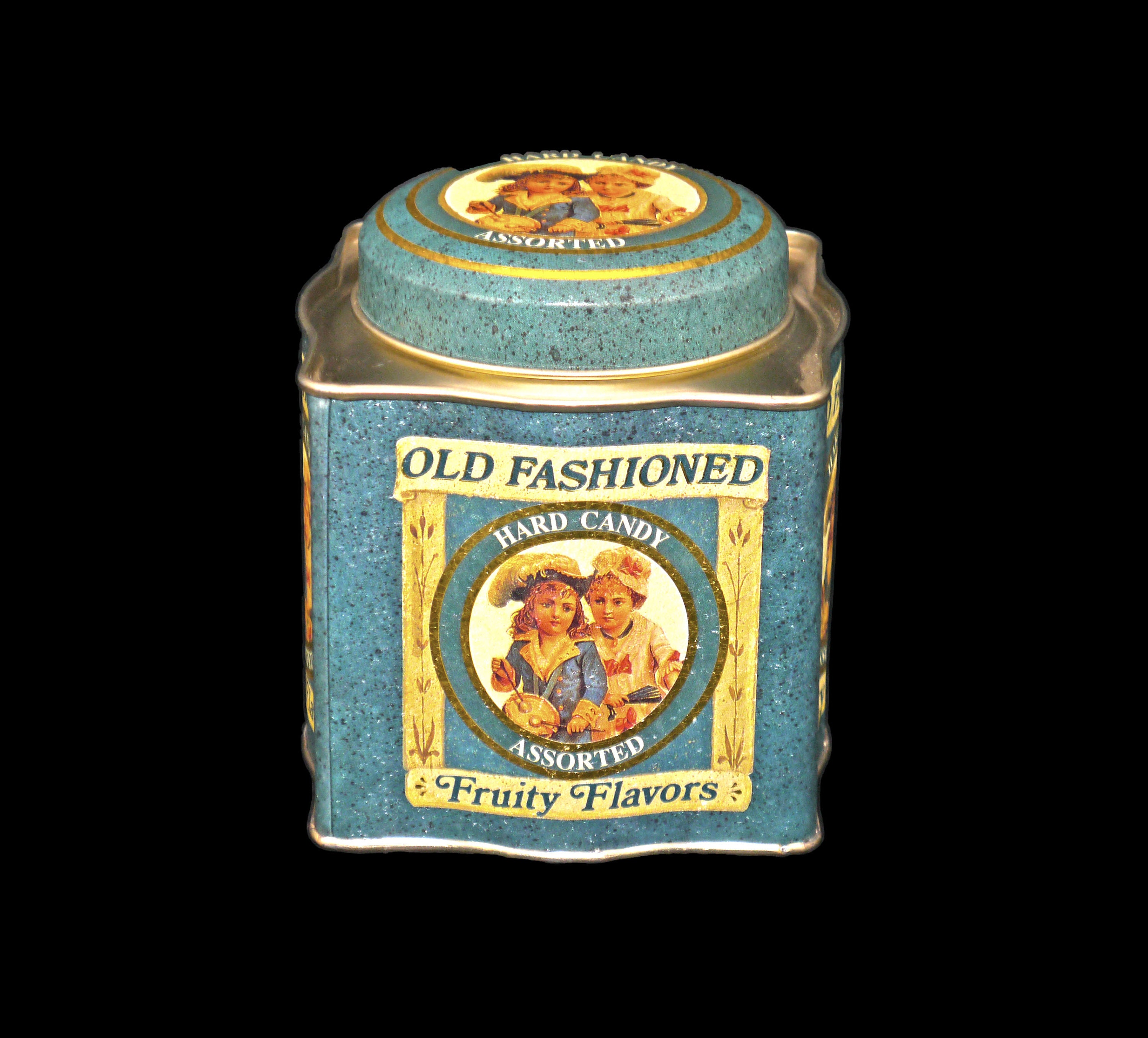 Old Fashioned Hard Candy Fruity Flavors candy tin. Tin made in Hong ...
