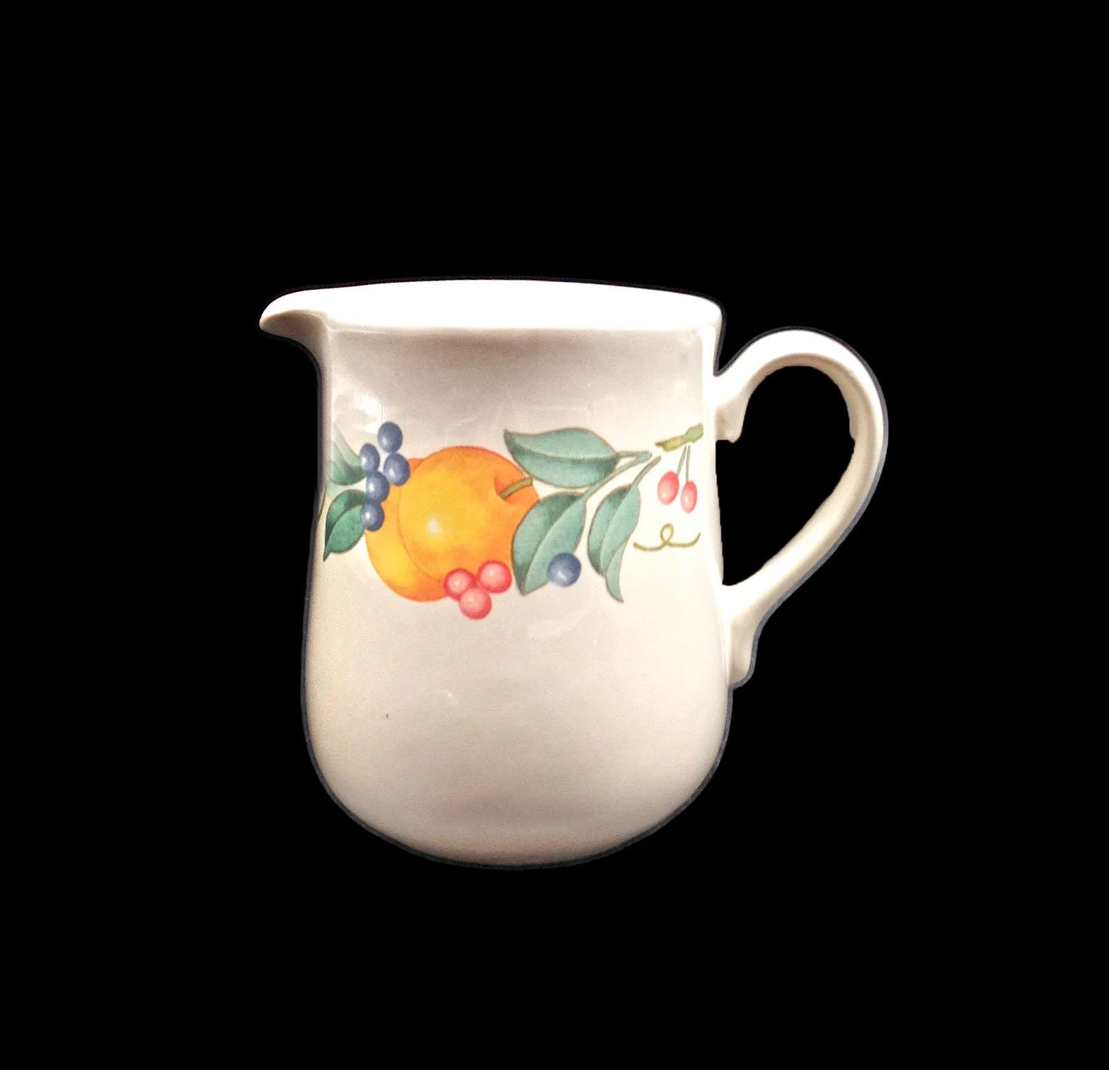 Corelle Corningware Abundance stoneware creamer jug.