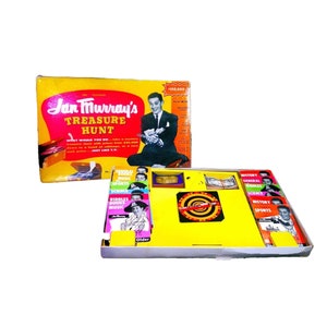 Mid-century Jan Murray's Treasure Hunt Board Game - Gardner Games ...