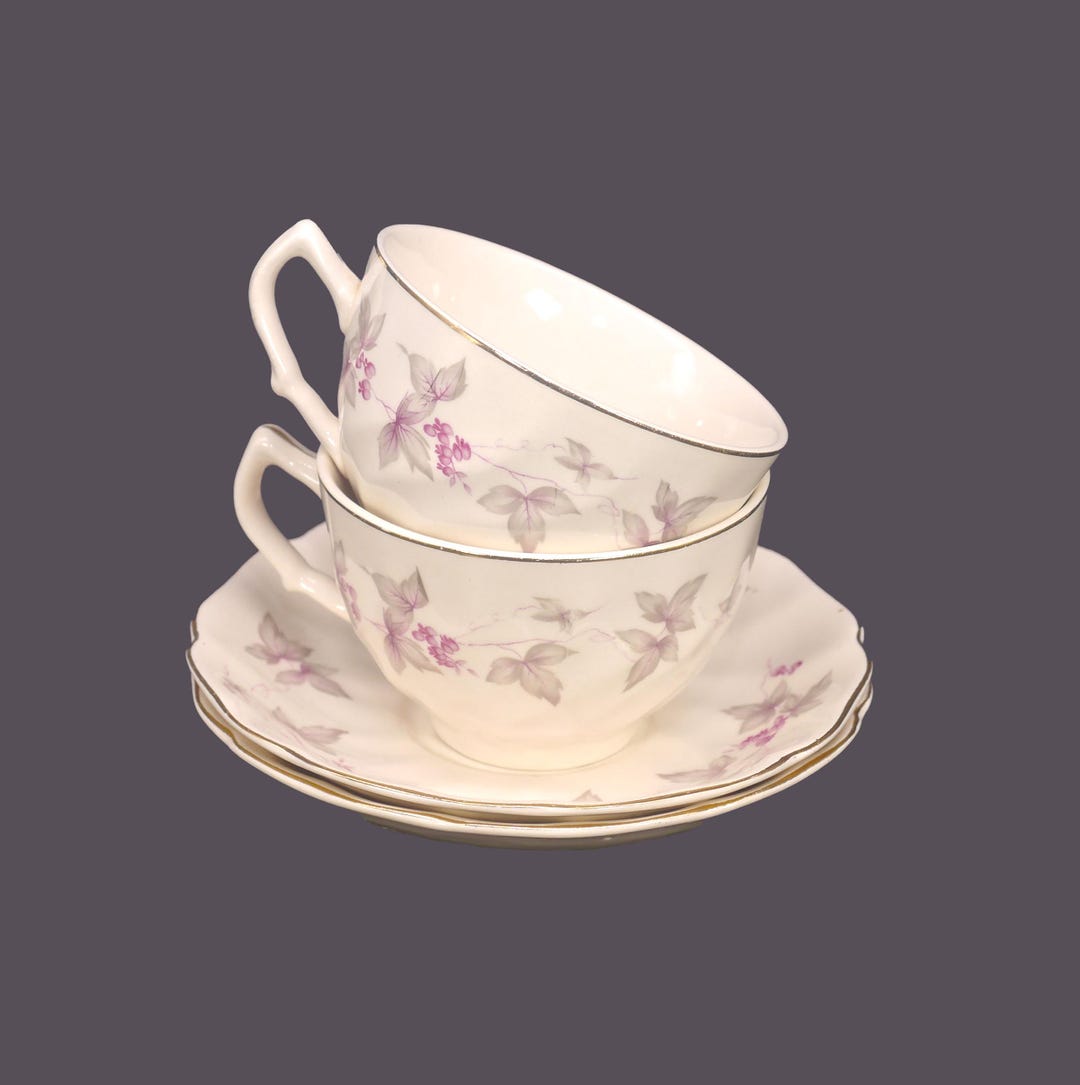 Vintage Johnson Brothers Cup and Saucer Sets: Floral JB1318, England ...