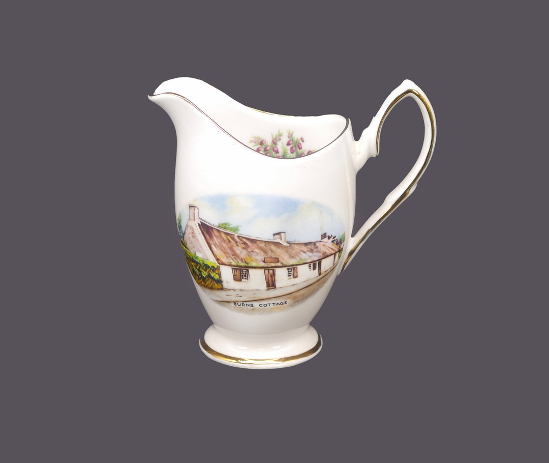 Clare Bone China CLX12 Burns Cottage Creamer Jug Made in England. Home ...