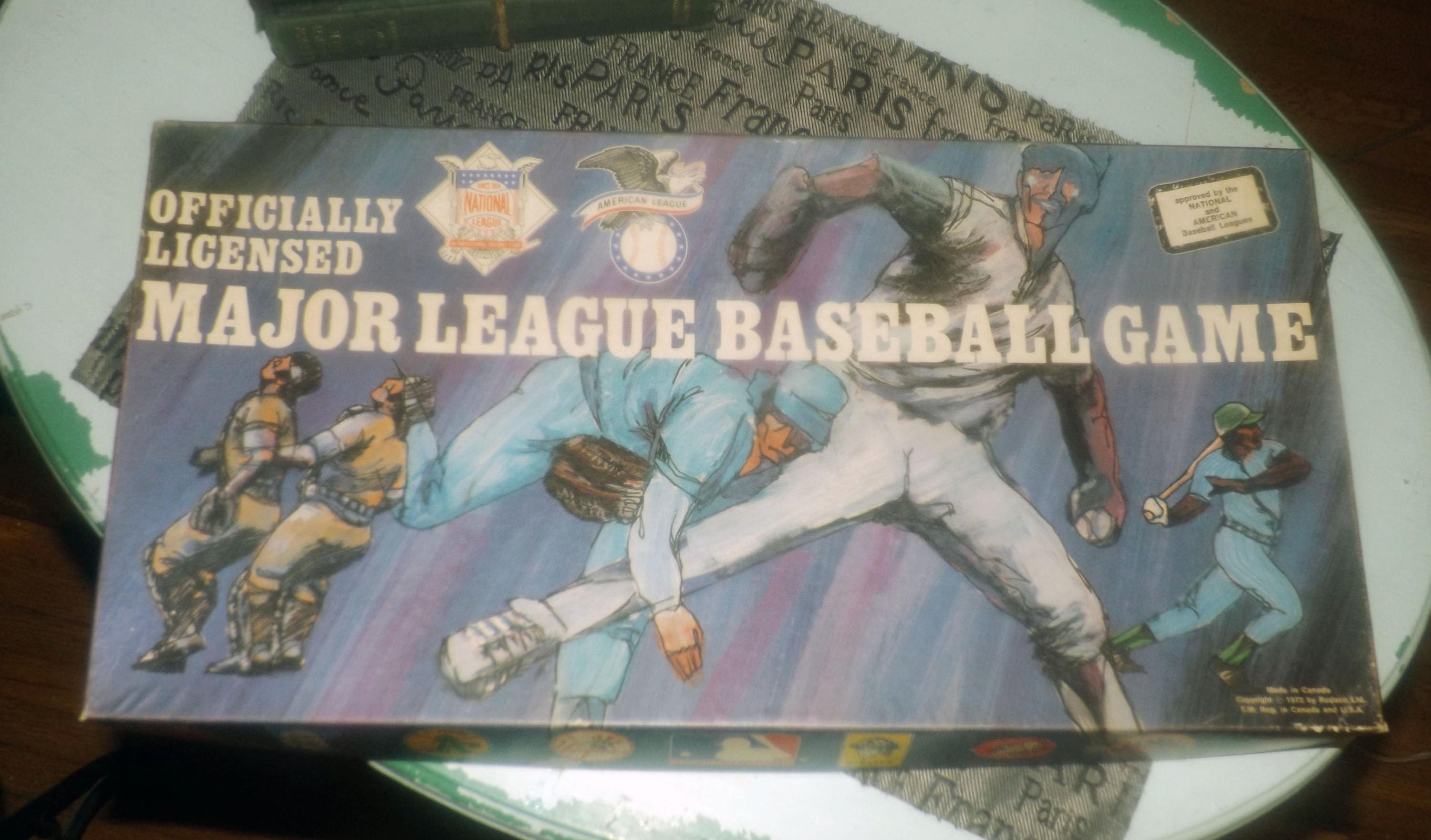 Vintage (1973) Officially Licensed Major League Baseball board game ...