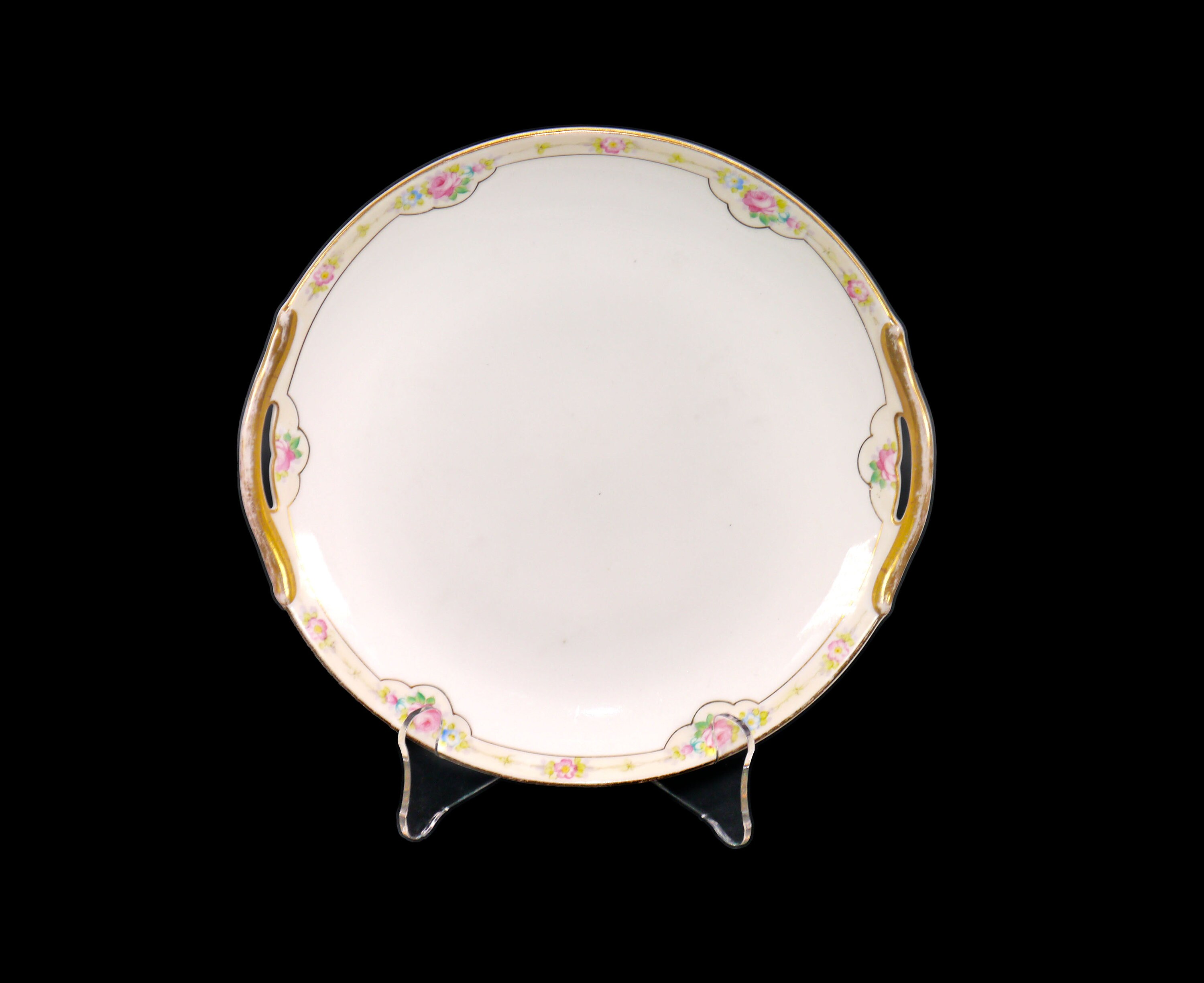 Antique Morimura | Noritake | hand-painted Nippon lugged cake or cookie ...