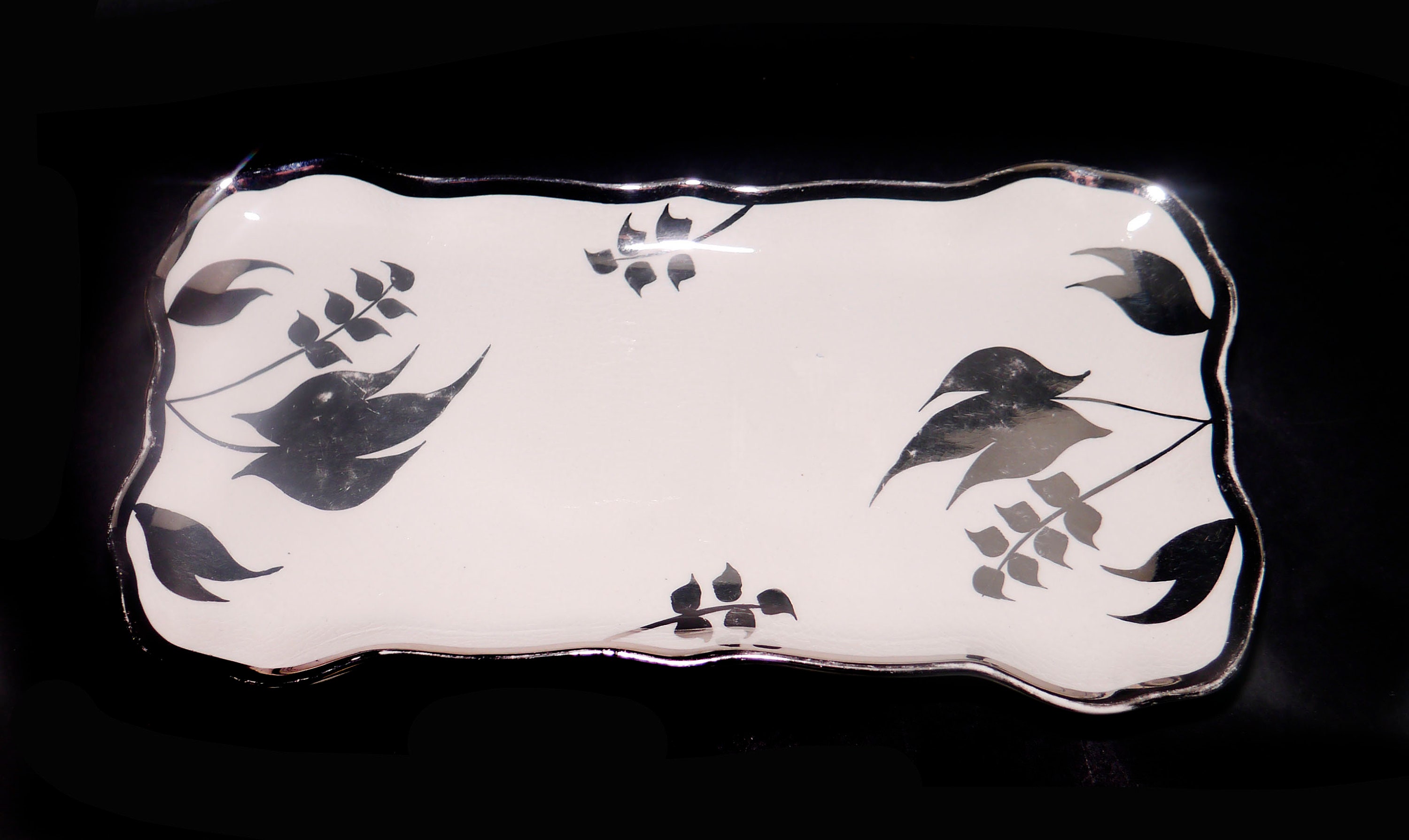 Lancaster Sandland | Sandland Ware silver luster creamer. sugar bowl ...