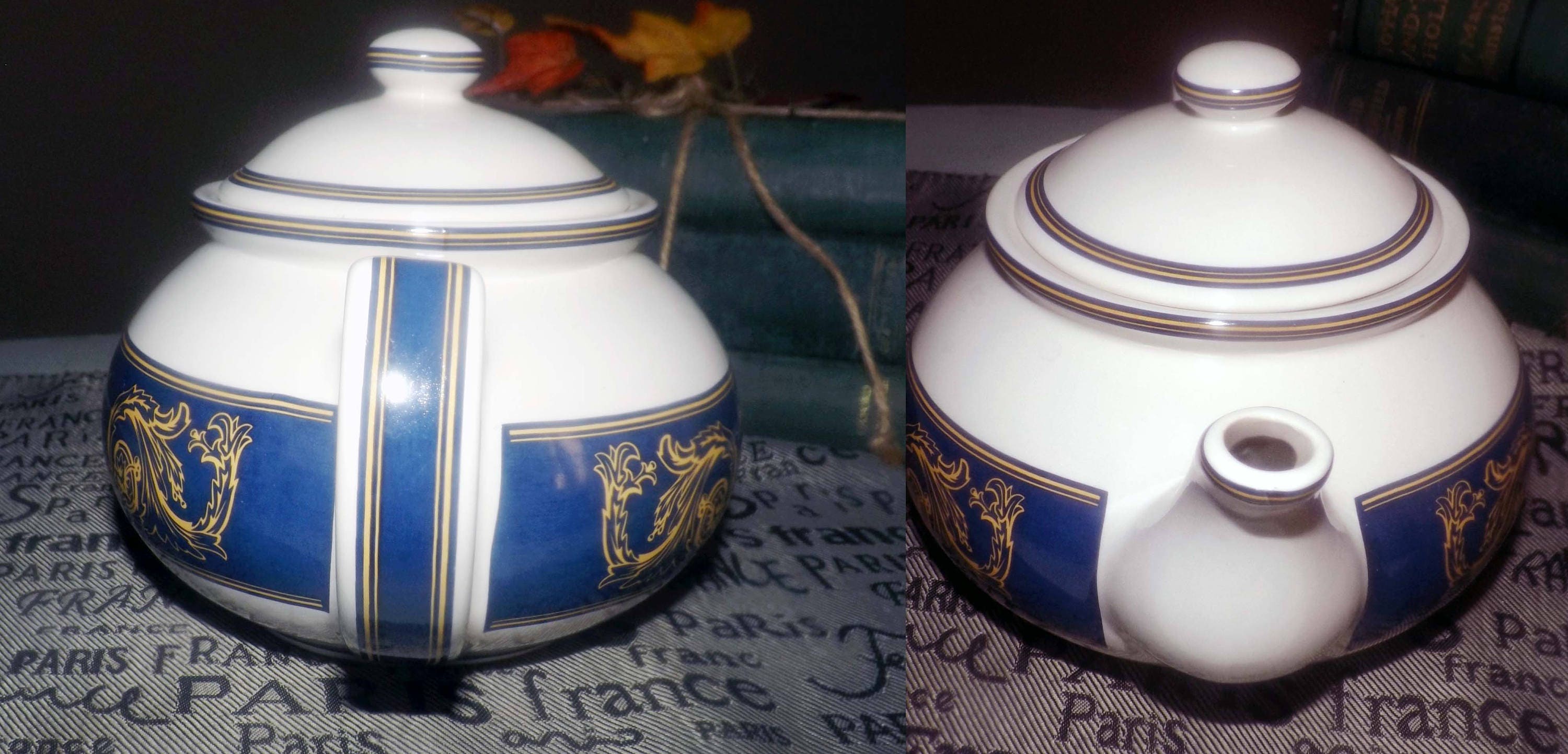 Vintage (1980s) Tetley Teas Collector Edition teapot with lid. Made by ...