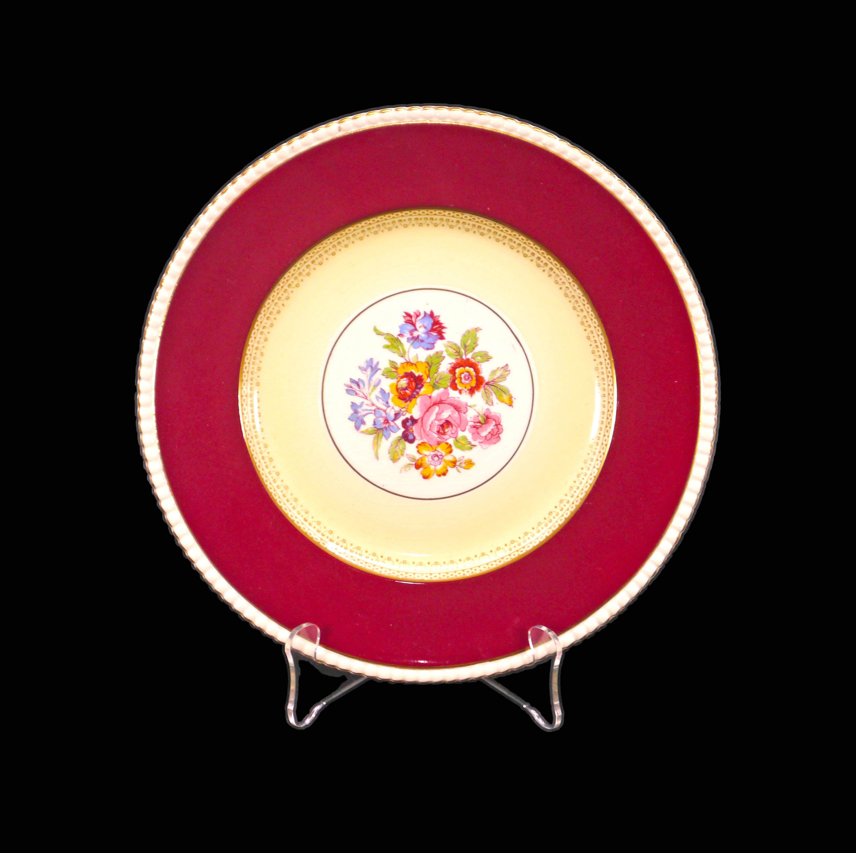 Simpsons Potters SIM41 large dinner plate. Ambassador Ware ironstone ...